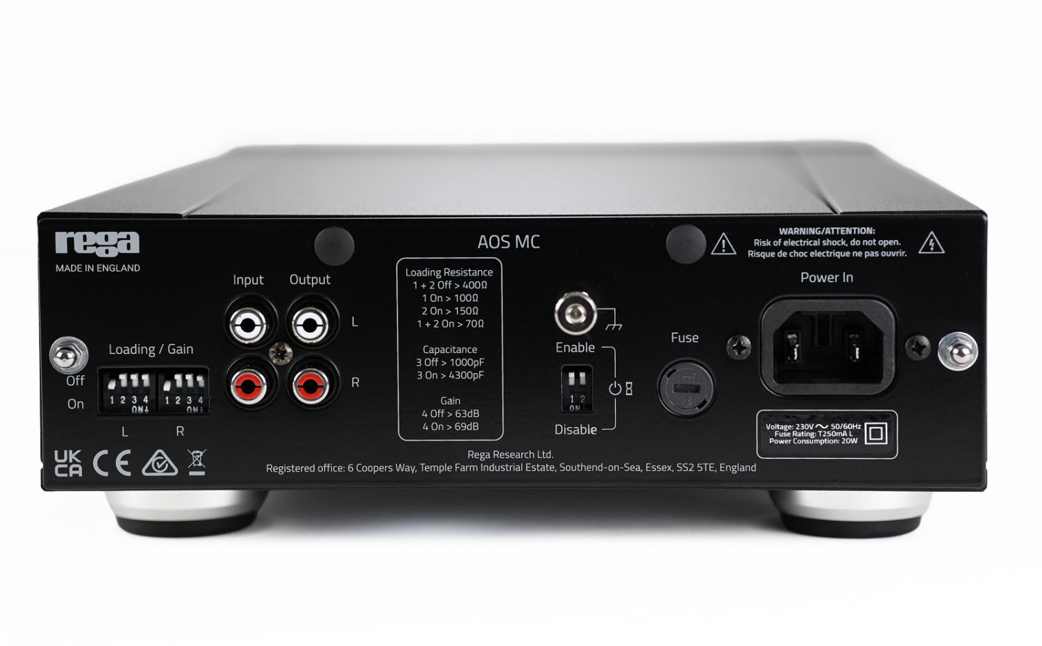 Rega | Aos MC Moving Coil Phono Stage